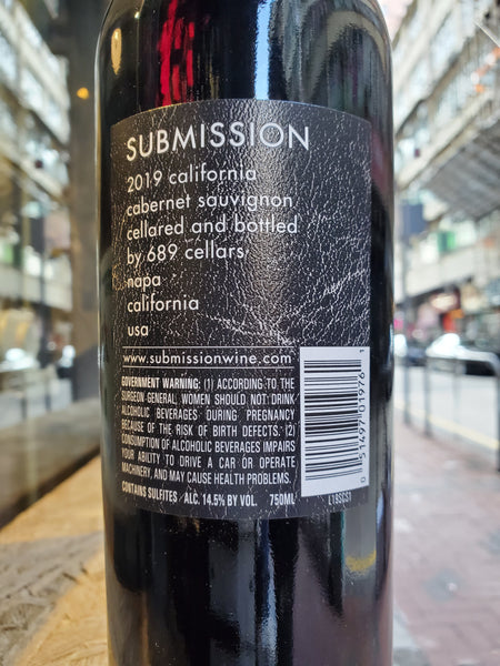 689 Cellars Submission (Cabernet Sauvignon) California, USA 2019 ...